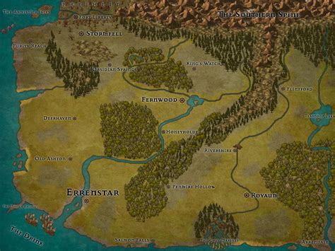 Dnd 5E Continent Map