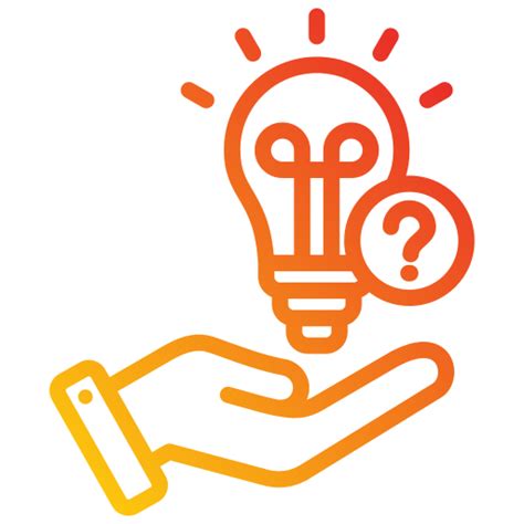 문제 해결 아이콘 Generic Gradient Outline Freepik