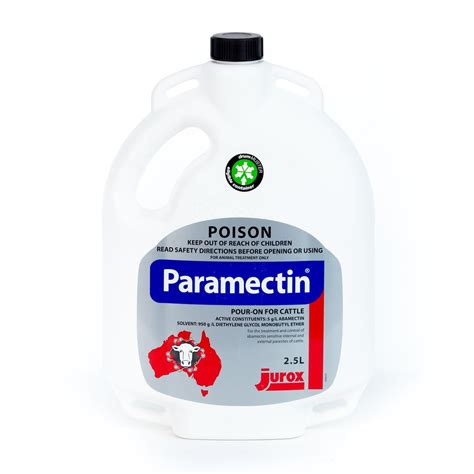 Paramectin Pour On For Cattle Abamectin Specialist Sales