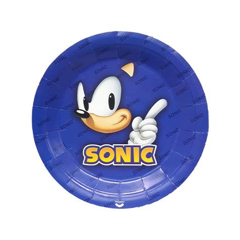 قیمت و خرید پیش دستی یکبار مصرف مدل سونیک گرد کد Sonicplate3 مجموعه 10 عددی