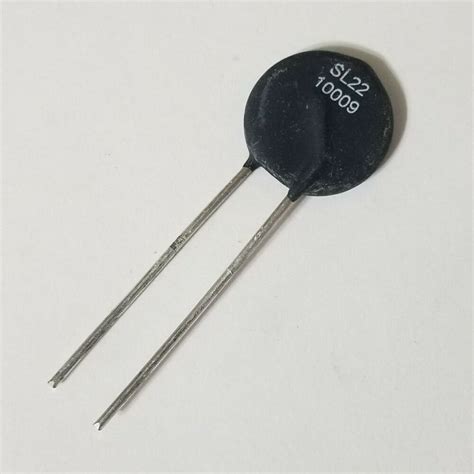 100 Ntc Thermistor Inrush Current Limiter 10ohm 9a 25c 22mm Ametherm Sl22 10009 Ametherm