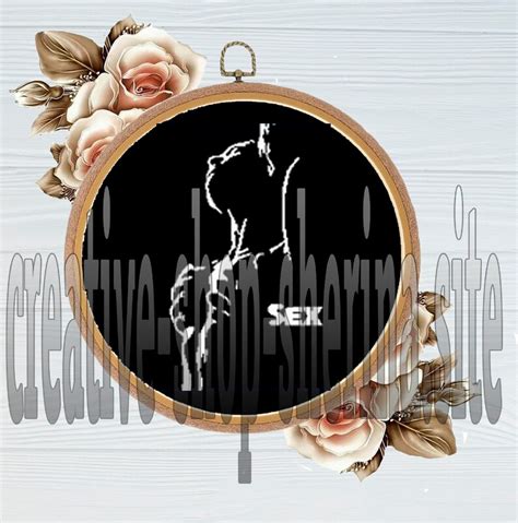 Сross Stitch Pattern Nude Sex Сross Stitch Pattern Silhouette Etsy