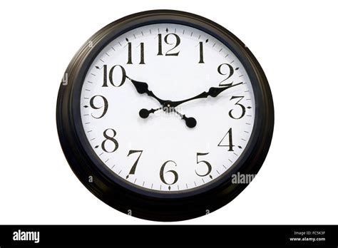 Simple Clock Stock Photo Alamy