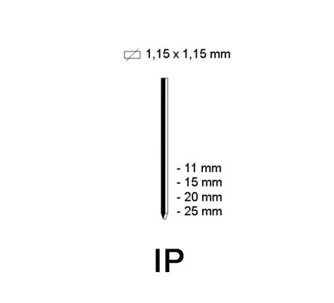 18G Pin Type IP Kunststof Diverse Lengtes