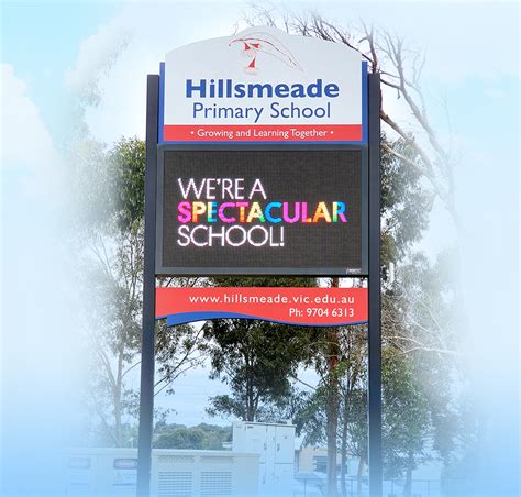 Digital School Signs In Victoria Melbourne Bendigo Geelong Ballarat Sheppington Wodonga