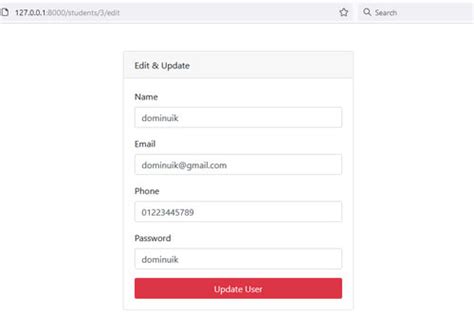 Php Laravel 9 Crud Web App Tutorial With Mysql