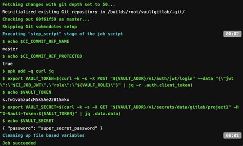Gitlab CI CD Pipeline With Vault Secrets HoldMyBeer