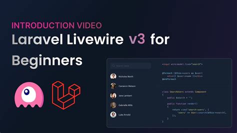 How To Install Laravel Livewire And Create First Component Youtube