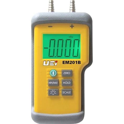 Uei Dual Differential Digital Manometer