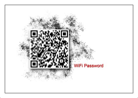 QR Code Wifi Password