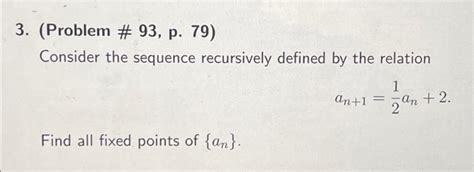 solved 3 problem 93 p 79 consider the sequence
