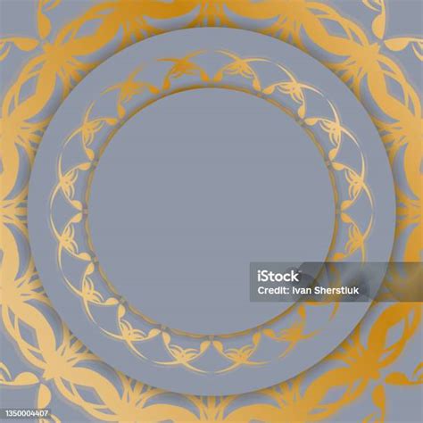 타이포그래피를 위해 준비된 빈티지 골드 패턴의 그레이 컬러 전단지 강도는 돈을 훔친다 범인은 금화를 훔친다 강도 및 금융 보안