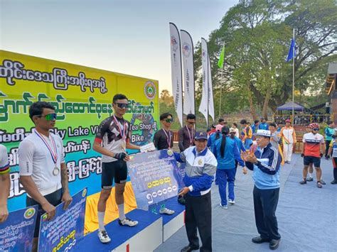 မင်္ဂလာတောင်ညွန့်မြို့နယ်တွင် အမျိုးသားအလွတ်တန်း Mtb ဖိတ်ခေါ်စက်ဘီးပြိုင်ပွဲ ကျင်းပ