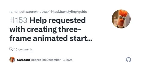 Help Requested With Creating Three Frame Animated Start Button · Issue 153 · Ramensoftware
