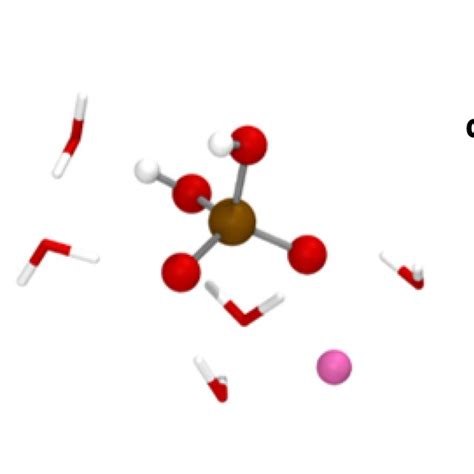 Structures Taken From The Relaxed Potential Energy Scans Of The