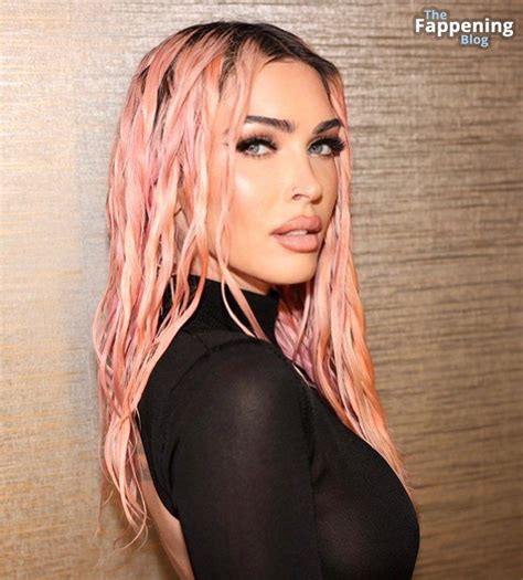Megan Fox Flaunts Her Big Boobs In A See Through Dress 12 Photos Video Onlyfans Leaked Nudes