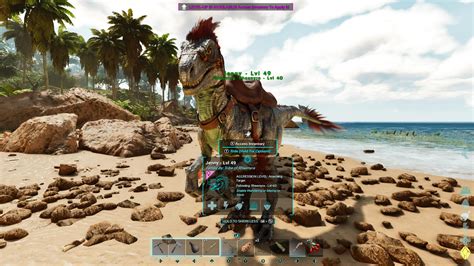 My First Raptor On Asa Playing On Xbox Series X And Shocked At How Well Its Been Playing For