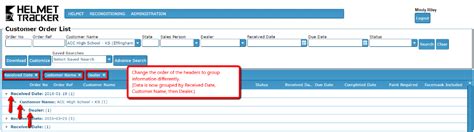 Grouping Data Using Column Headers Equipment Ops