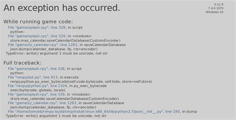 74 Bug Writing To Open Files Raises Exception · Issue 2543 · Renpy