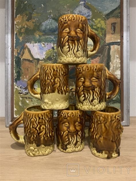 Келихи для пива Буди 6 штук на сайте для коллекционеров Violity Купить в Украине Киеве