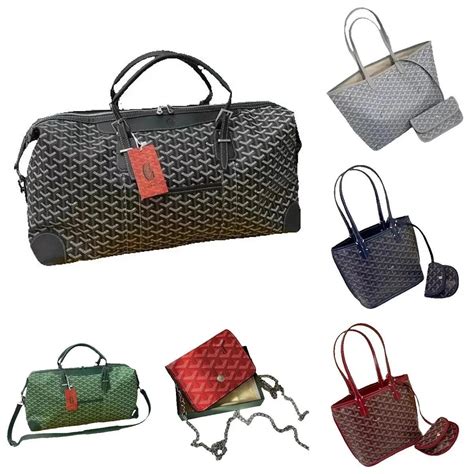 Astroreps Goyard Monogram Travel And Tote Bags Collection