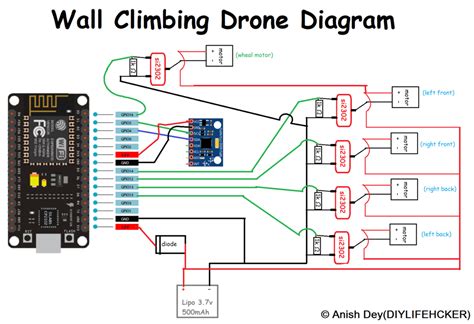 Make Esp Drone This Drone Can Climb On Wall