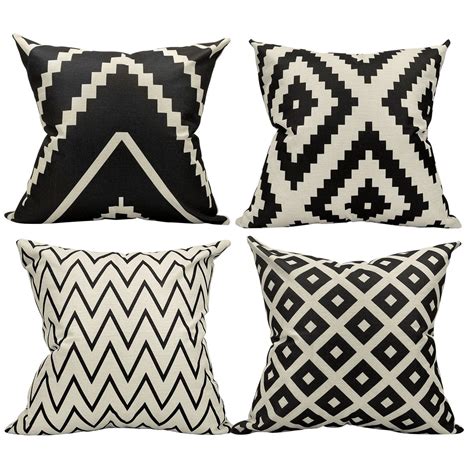 Chenshia 4 Piece Linen Pillow Covers 18x18 Inch Couch Pillow Covers Shop Today Get It