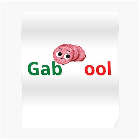 Gabagool Day Capicola Gabagool Capicola Italian Slang Essential T Shirt Poster By Crayonzo2