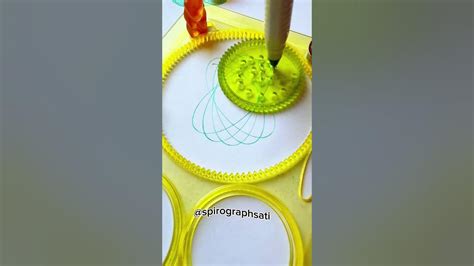 An Ordinary Spirograph With Extraordinary Results 👀 Spirograph Spirographsati Usa Viral