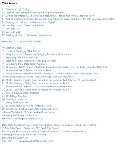 Bananovuetifyad3 Create Professional Looking Vuetify Websites