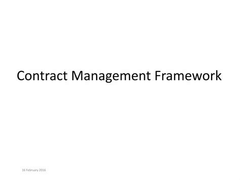 Pdf Contract Management Framework Curtin University · Pdf Filewhy