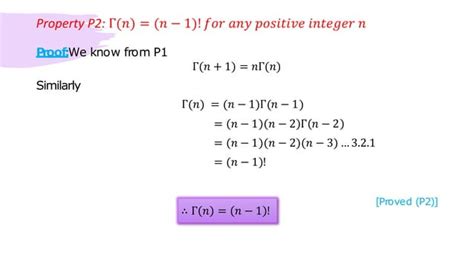 Gamma Function Pptx