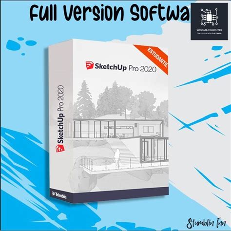 Jual Cd Dvd Sketch Up 2020 Full Version Lifetime Wooma Computer