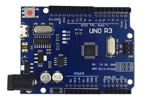 Placa Compatível Com Arduino Uno R3 Atmega328 Ch340 Mebuscar Brasil