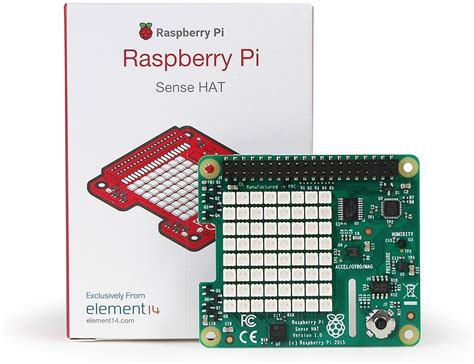 Amazon Com Raspberry Pi Raspberrypi Sensehat Sense Hat With Orientation Pressure Humidity And