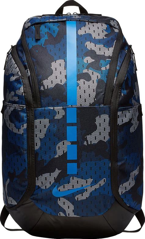 Nike Synthetic Hoops Elite Pro Camo Basketball Backpack In Blue For Men Lyst