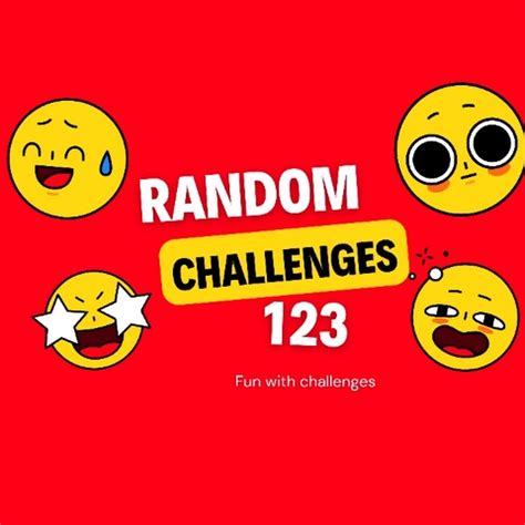 Random Challenges 123 Youtube