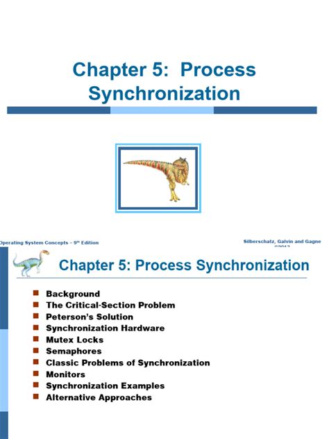 Unit 2 Part 3 Process Synchronization Pdf Process Computing