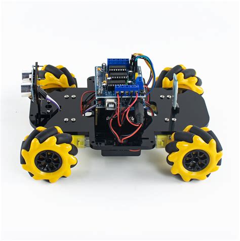 Lafvin Omni Directional Mecanum Wheels Robot Car Kit For Arduino Uno R3 Stem Educational Diy