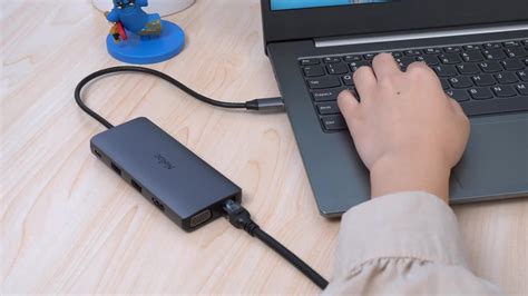 Netac Docking Station Laptop Type C Usb Hub In Multi Interface Adapter Extension Dock