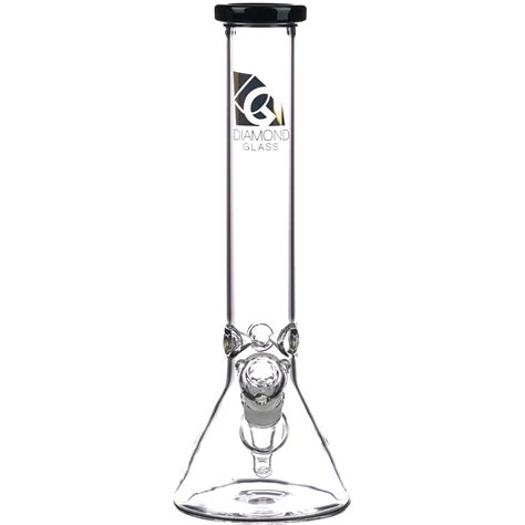 Diamond Glass 13 Classic Beaker Bong Kings Pipes