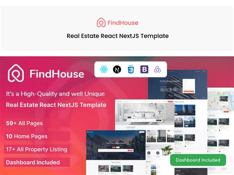 Findhouse Real Estate React Nextjs Template By Ib Themes On Dribbble