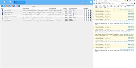 can not start update from listview · issue 656 · iobroker iobroker