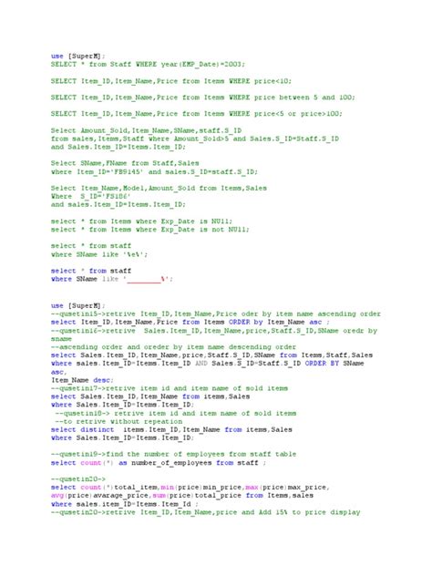 sql code pdf database index sql