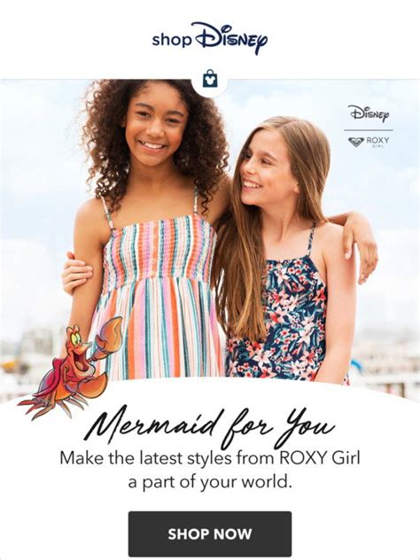 Disney Dive Into New Looks From Roxy Girl Milled