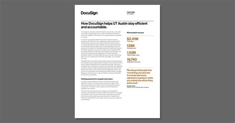 Txtechnology How Docusign Helped Ut Austin Save Money Txtechnology Group Posted On The Topic