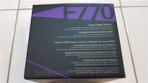 Thinkware F770 Jw Tech Reviews