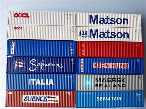 Athearn H0 Scenery 12 Pieces 40ft Container Catawiki