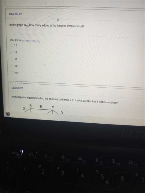[get Answer] Câu Hi 22 In The Graph W10 How Many Edges In The Longest Simple Circuit Câu Trá