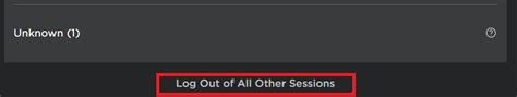 How To Log Someone Out Of Your Roblox Account Tech How